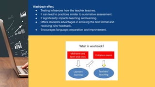 Principles of Language Assessment | PPTX