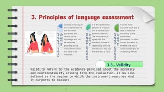 Principles of Language Assessment.Activity 1. | PPT