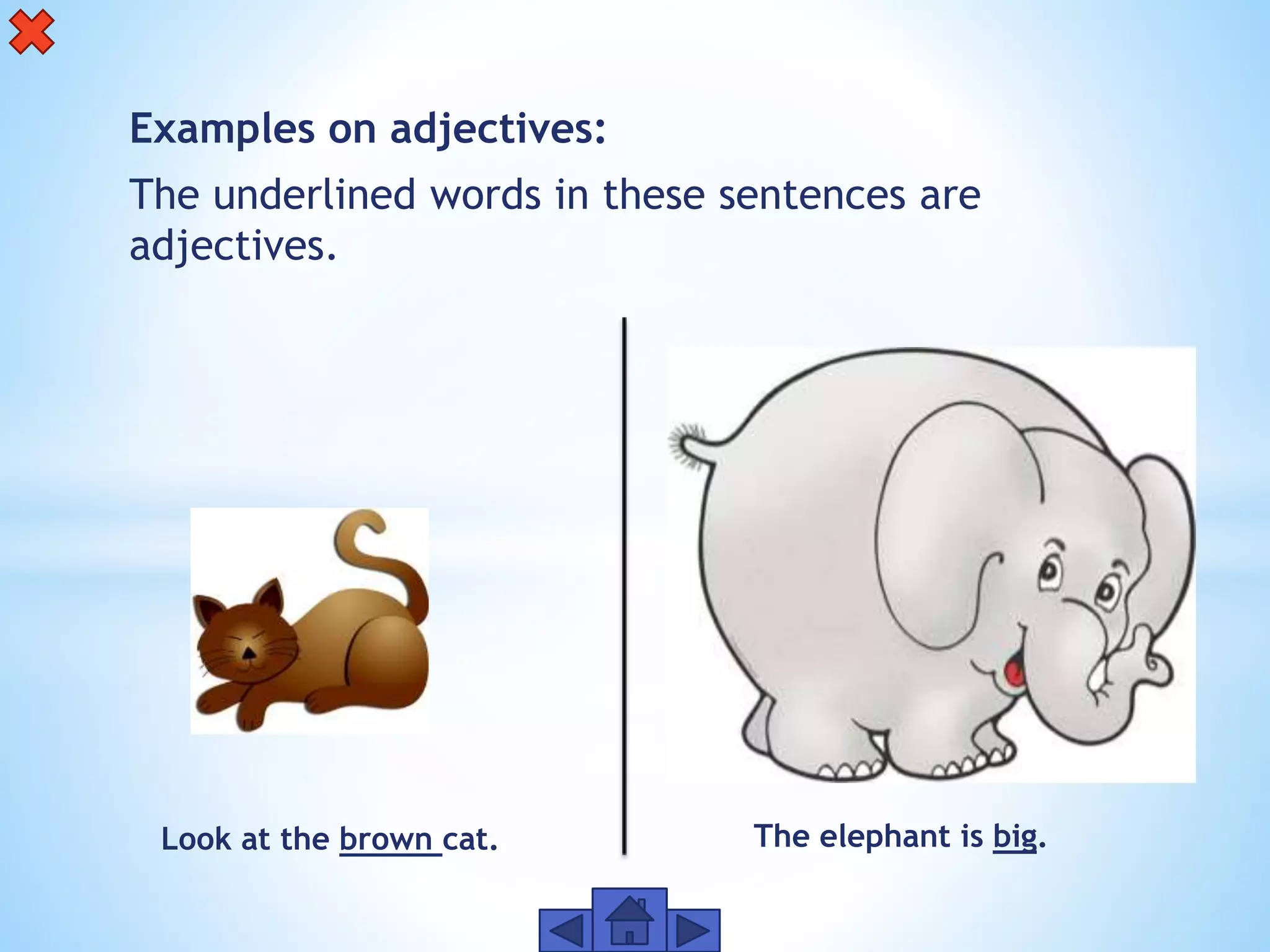 Learning adjectives | PPSX