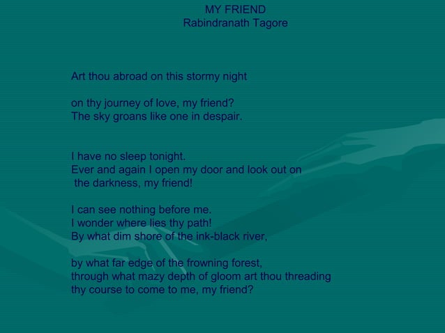 Learning adjective through poem | PPT