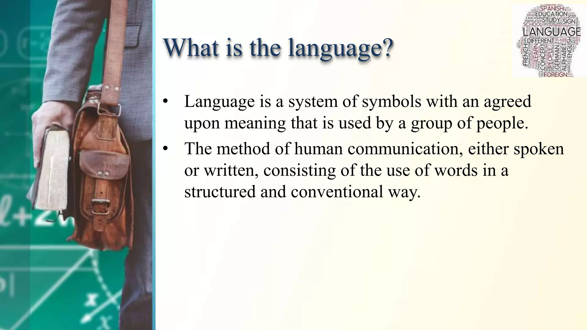 Learning a english language | PPTX