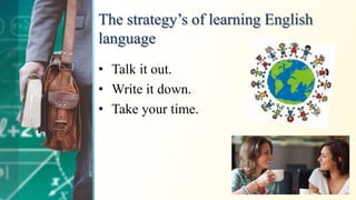 Learning a english language | PPTX