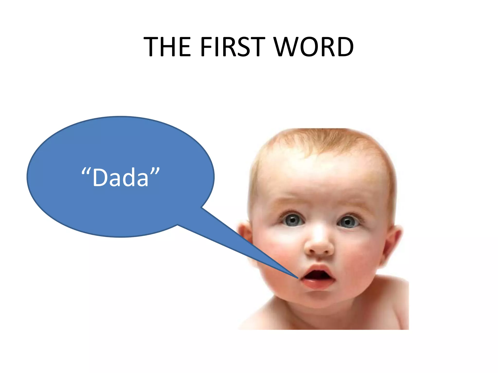 Learning a first language | PPT