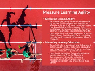 Learning agility is key to success | PDF