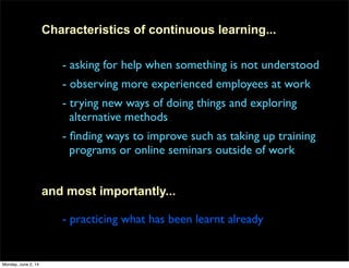 Learning Agility over Learning Agile | PPT