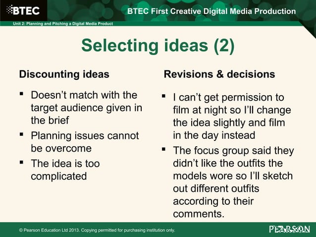 BTEC Creative Digital Media Production Unit 2 introduction | PPT ...