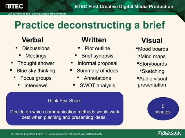 BTEC Creative Digital Media Production Unit 2 introduction | PPT ...