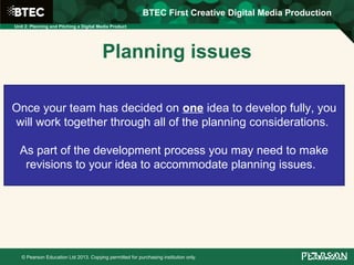 BTEC Creative Digital Media Production Unit 2 introduction | PPT