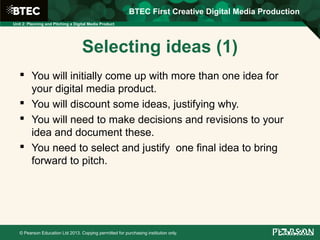 BTEC Creative Digital Media Production Unit 2 introduction | PPT