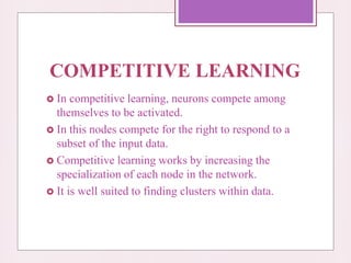 Basic Learning Algorithms of ANN | PPTX