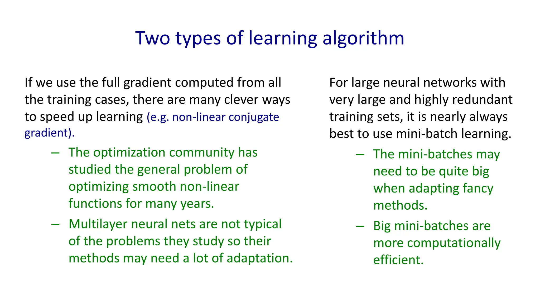 Learning algorithm including gradient descent.pptx