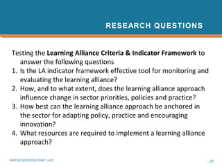 Learning Alliances: what, why, how, who?, Uganda | PPT