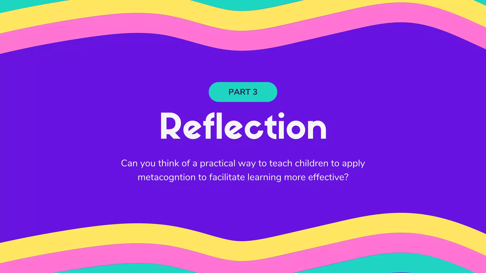 Learning and Application of Metacognition | PDF