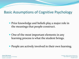 Learning and cognitive processes.ppt Educational Psychology | PPT