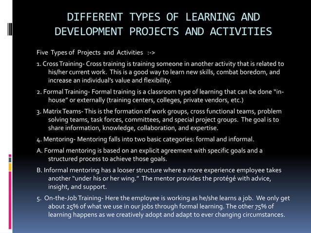 Learning and development industry | PPT