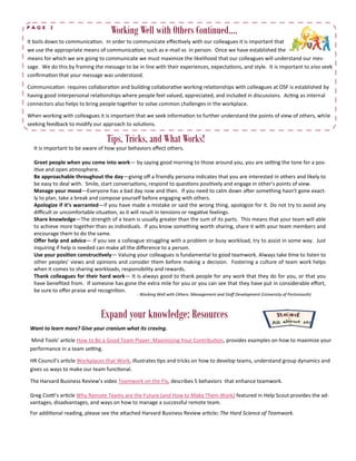 Learning and development newsletter - August 2014 | PDF