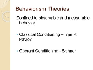 Organizational Behavior: Learning and its theories | PPT