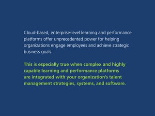Learning and Performance System Integration: A Competitive Edge on the ...