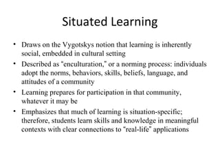Learning and teaching | PPT