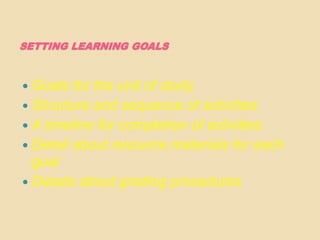 Learning and teaching | PPT