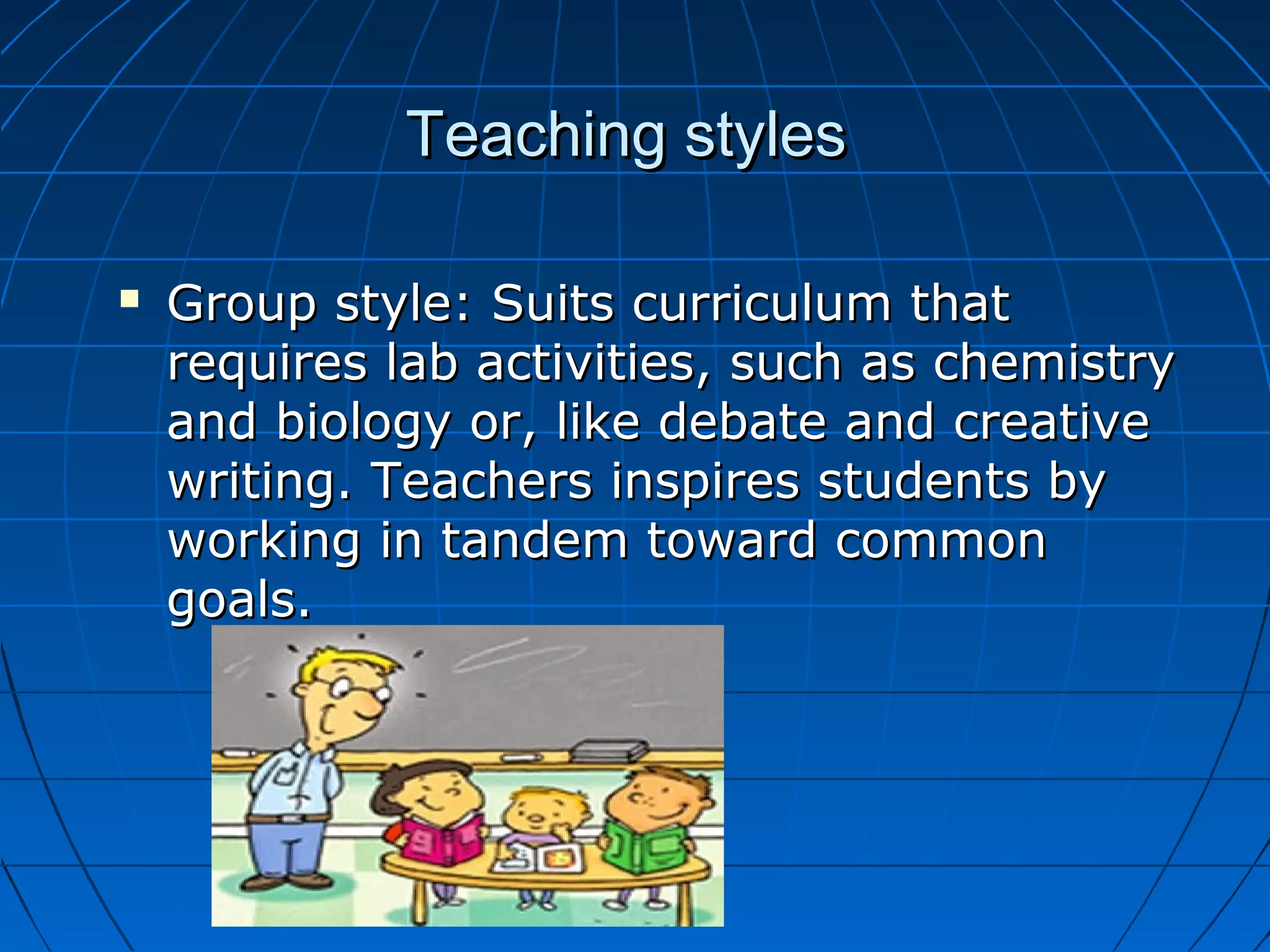 teaching and learning style | PPT