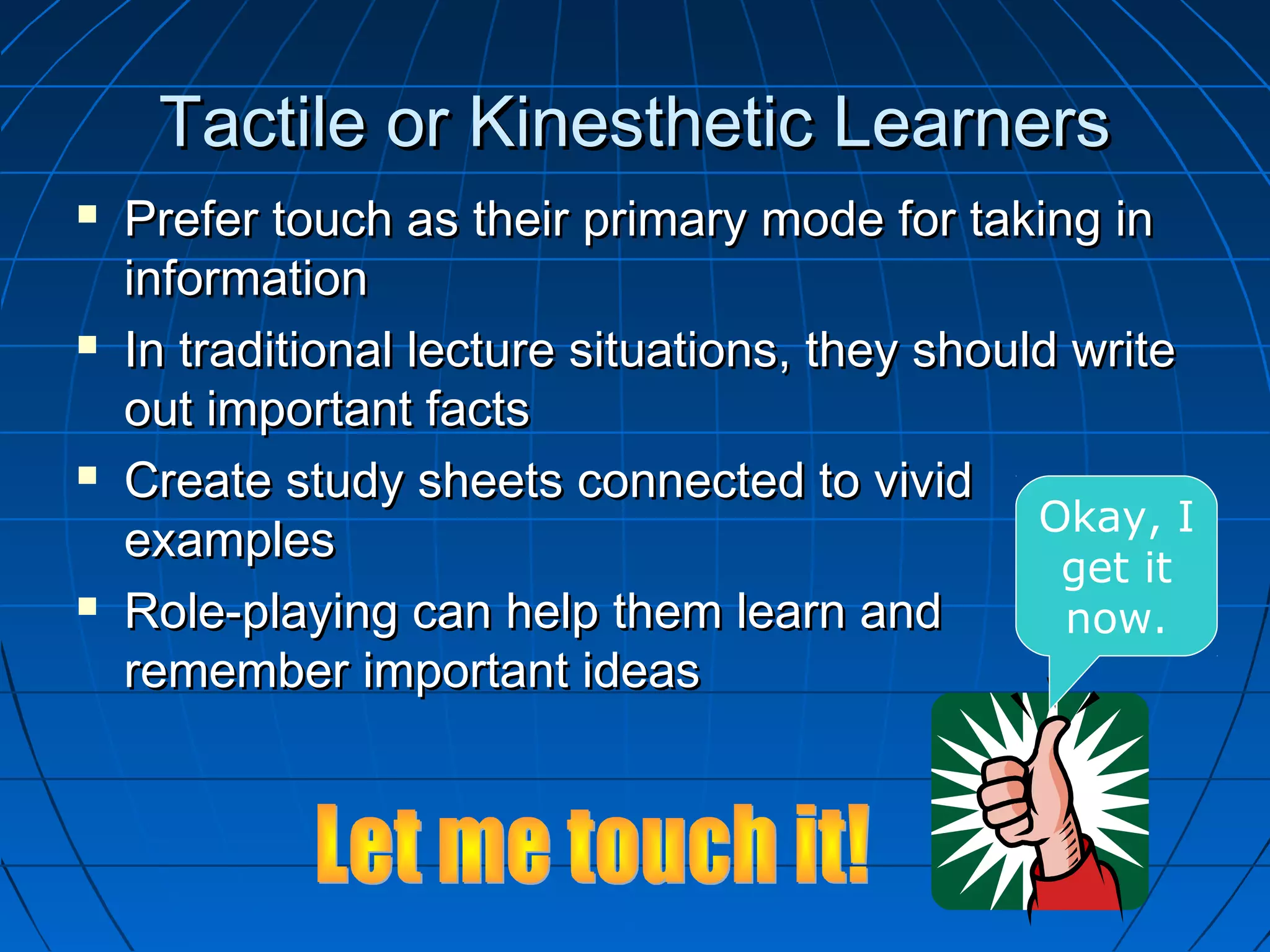 teaching and learning style | PPT