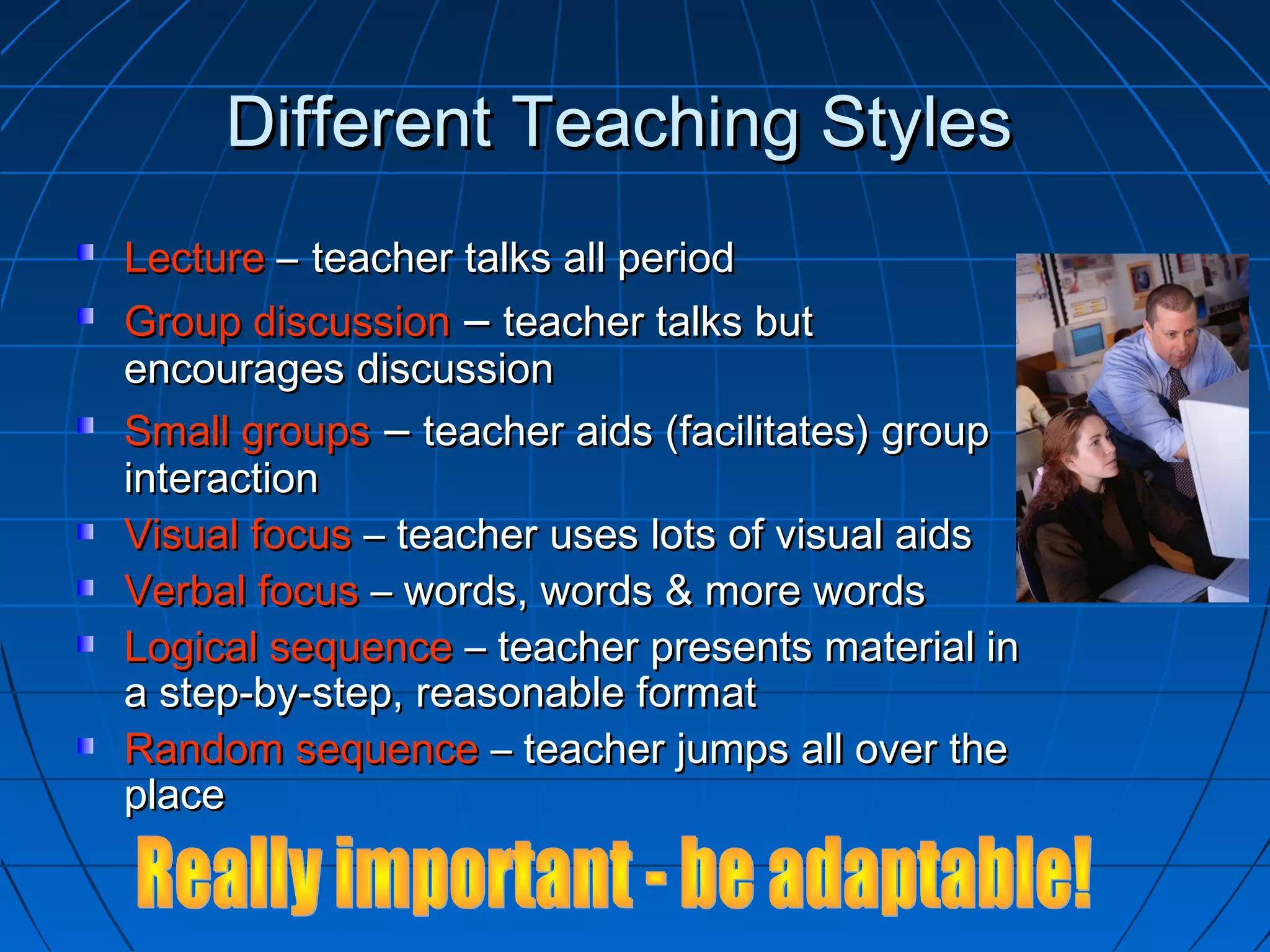 teaching and learning style | PPT