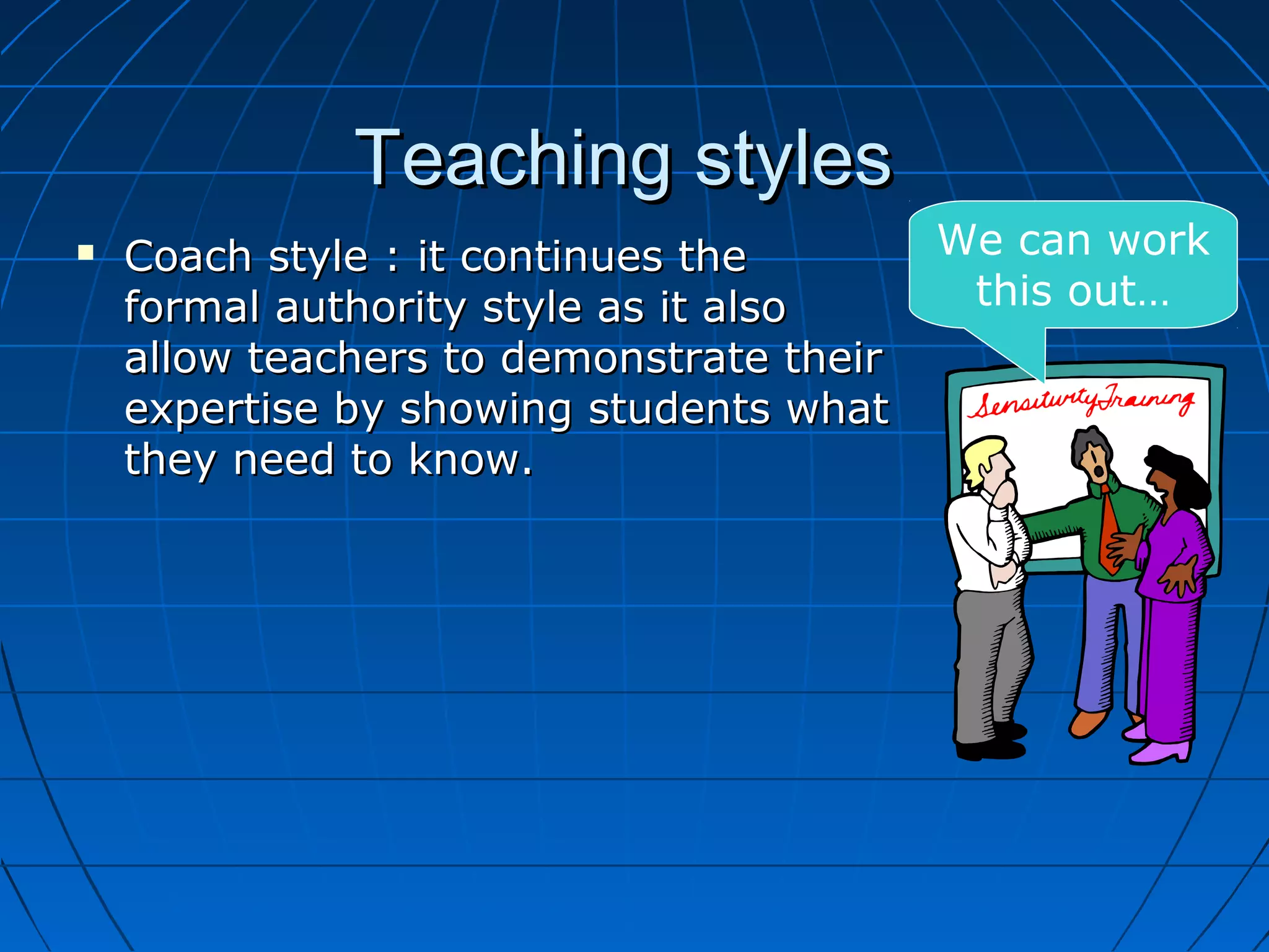 teaching and learning style | PPT