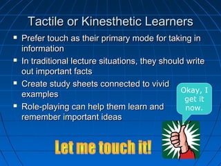 teaching and learning style | PPT