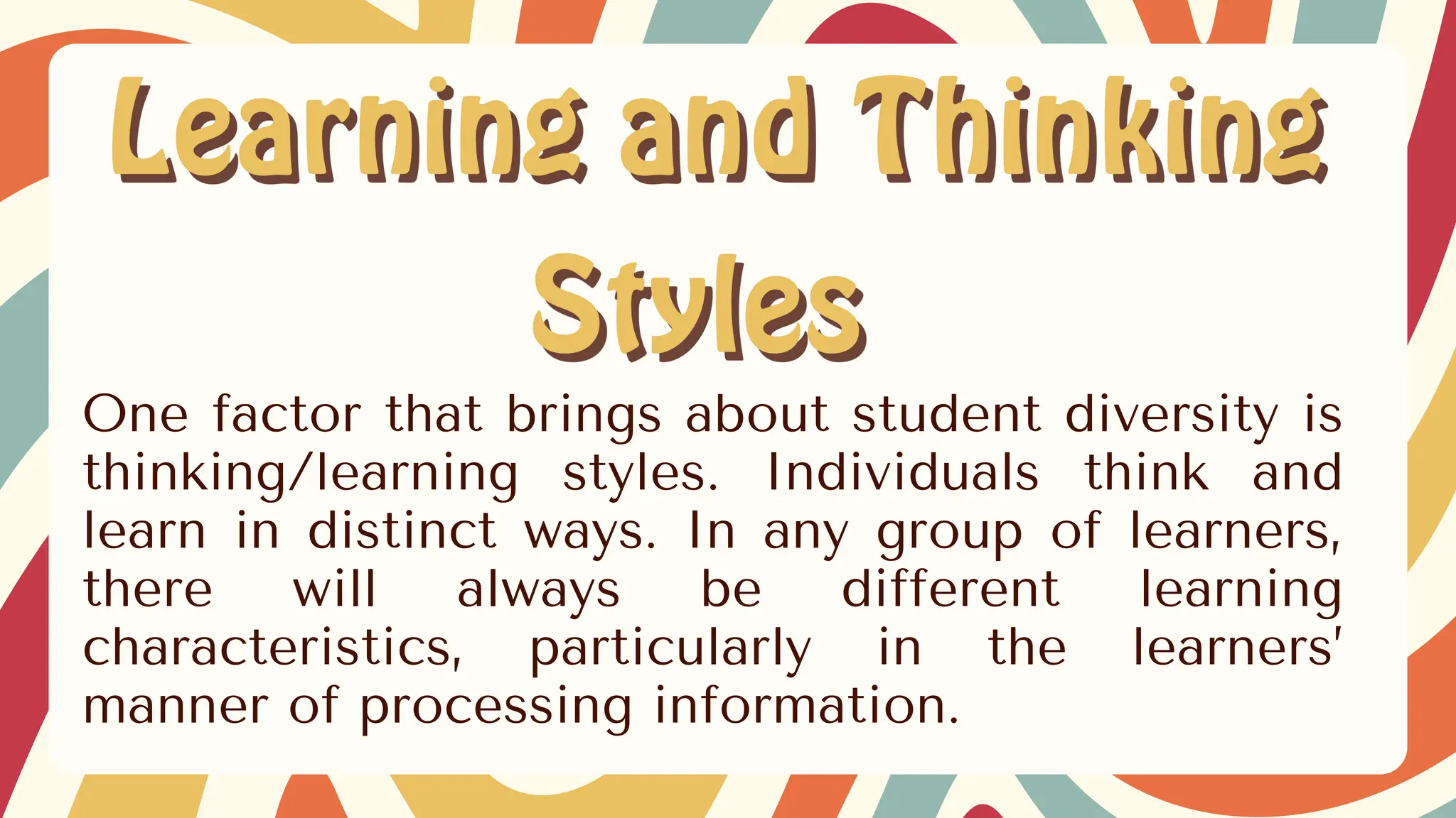 Learning and Thinking Styles & Emotional Intelligence | PDF