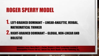 LEARNING - THINKING STYLES AND MULTIPLE INTELLIGENCES | PPTX