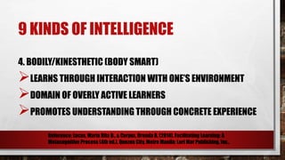 LEARNING - THINKING STYLES AND MULTIPLE INTELLIGENCES | PPTX
