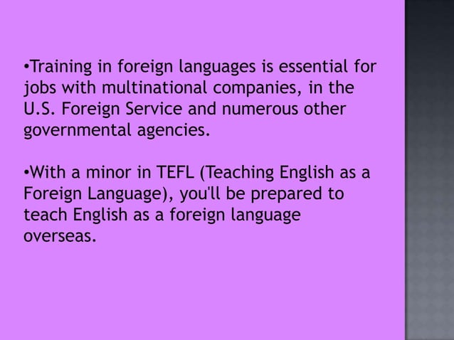 Learning a new language | PPTX