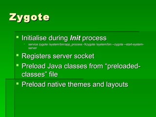 Learning AOSP - Android Booting Process | PPT | Operating Systems | Computer Software and ...