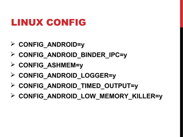 Learning AOSP - Android Linux Device Driver | PPT | Operating Systems | Computer Software and ...