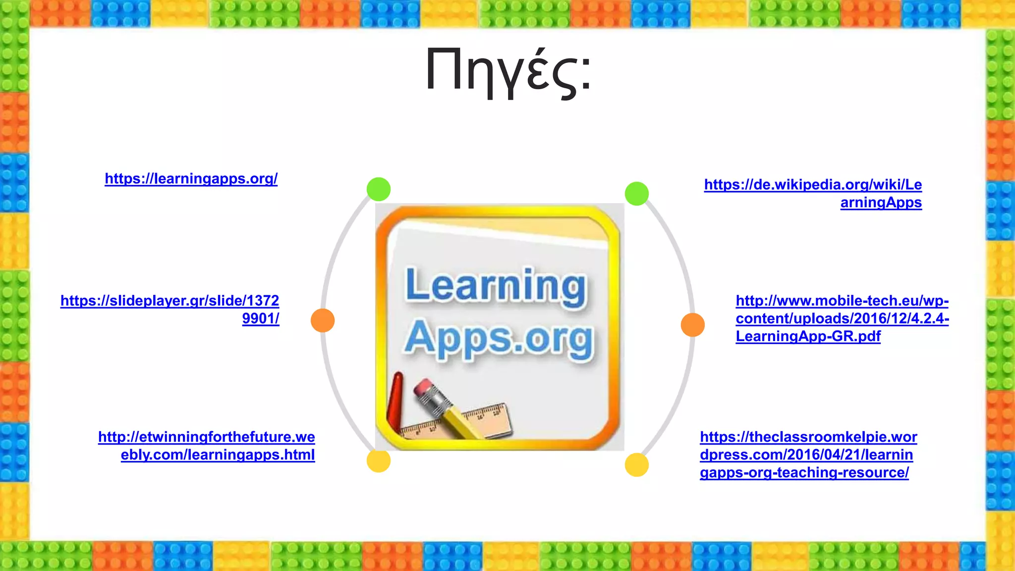 Γνωριμία με την εφαρμογή Learning apps | PPTX