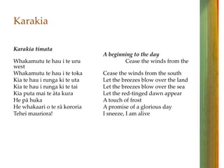 Learning as Maori | PPTX