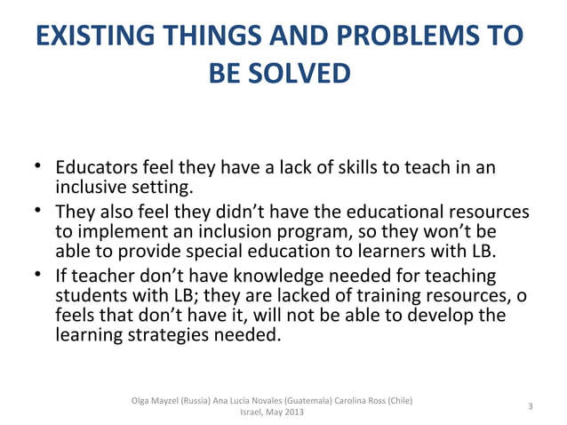 Learning Barriers | PPT