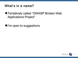 AppSec DC 2009 - Learning by breaking by Chuck Willis | PPT