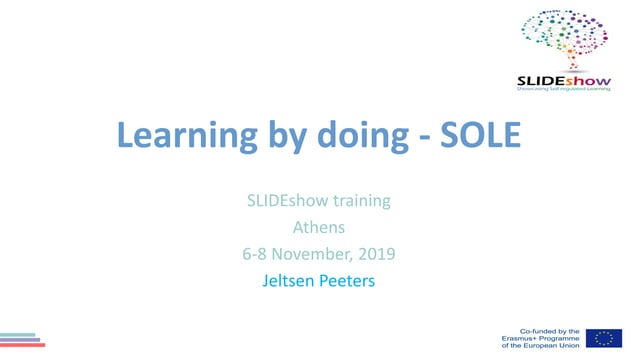 Learning by doing - SOLE | PPT