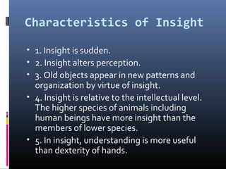 Learning by insight | PPT