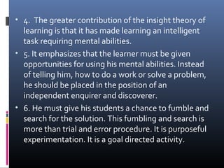 Learning by insight | PPT