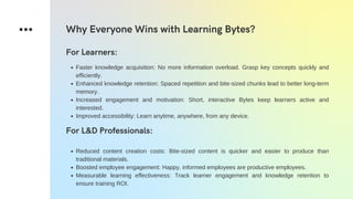 Learning Bytes: Bite-Sized Brilliance | PDF