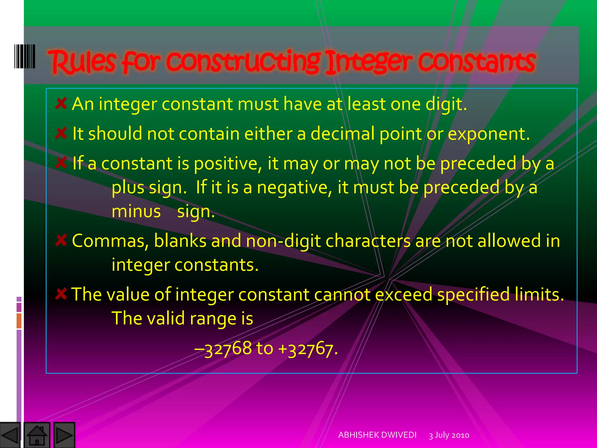 Introduction To C Programming Ppt 