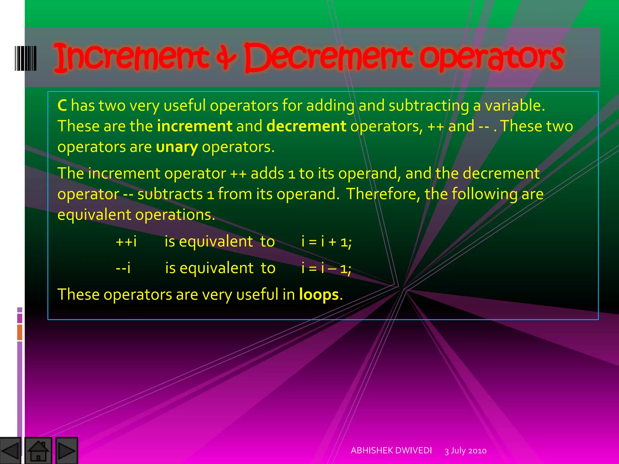 Introduction To C Programming Ppt