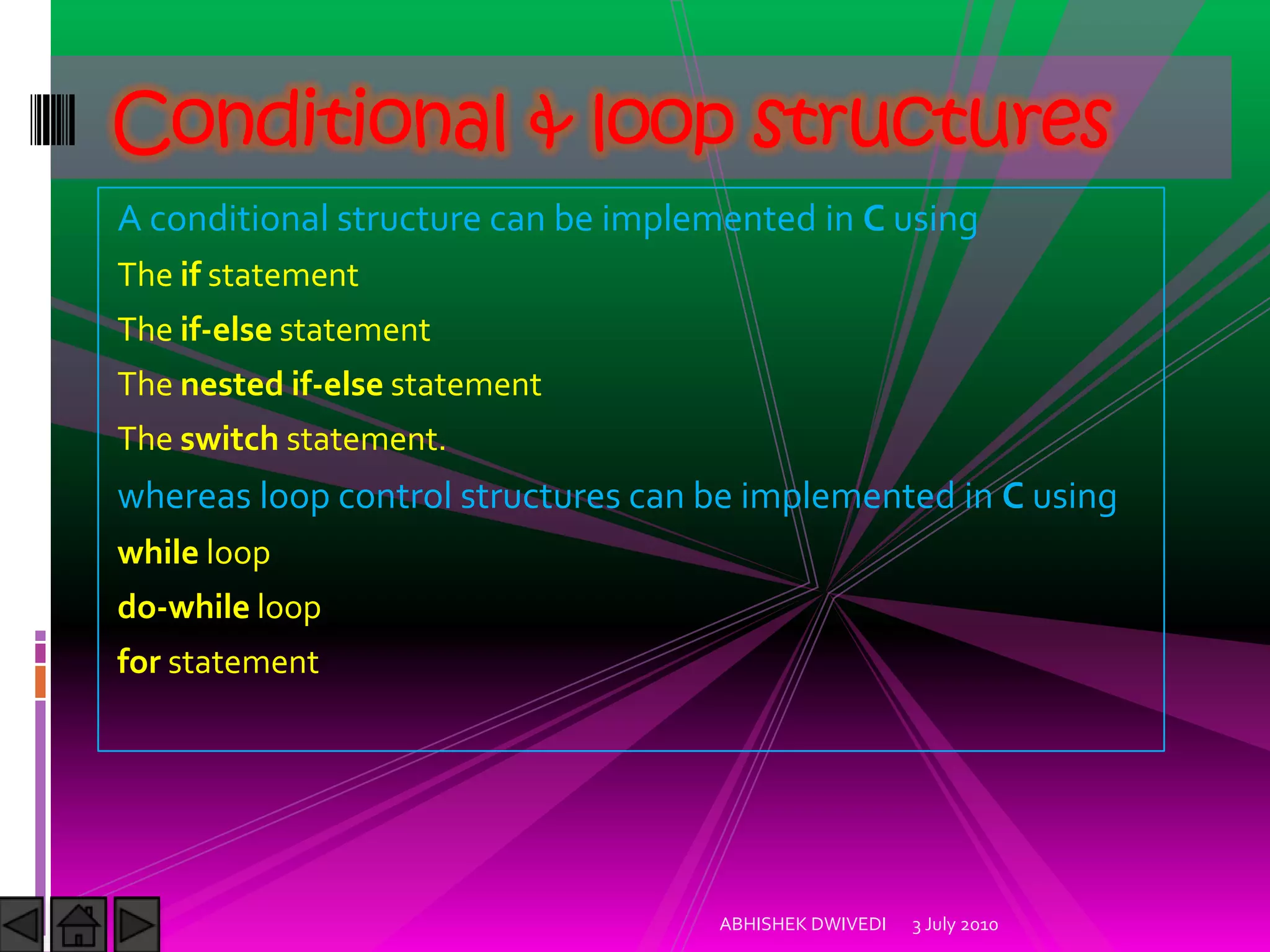 Introduction To C Programming Ppt