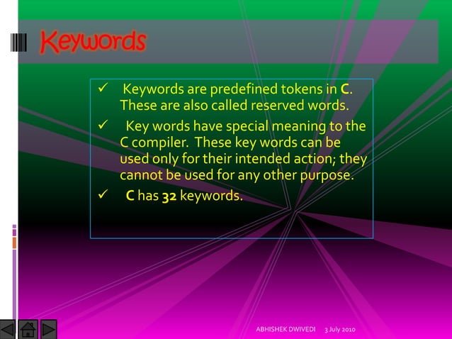 INTRODUCTION TO C PROGRAMMING | PPSX