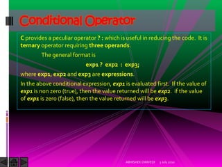 INTRODUCTION TO C PROGRAMMING | PPSX