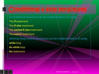 INTRODUCTION TO C PROGRAMMING | PPSX