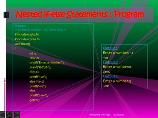 INTRODUCTION TO C PROGRAMMING | PPSX